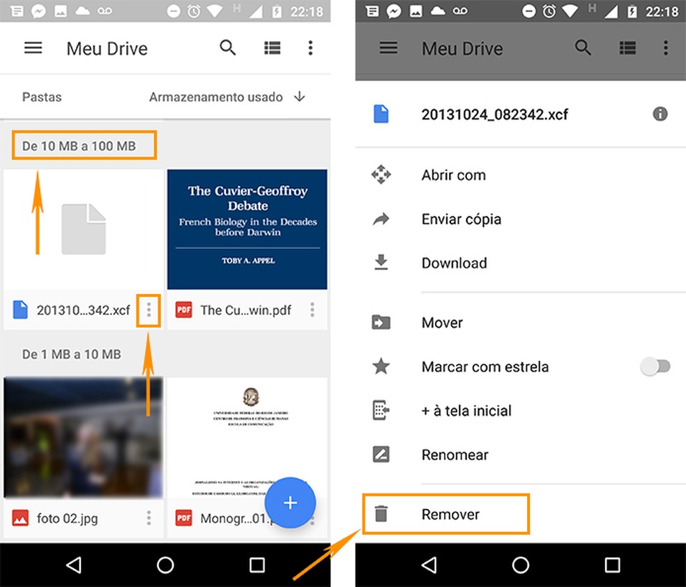 Google Drive lotado? Truques para economizar e liberar espaço pelo Android
