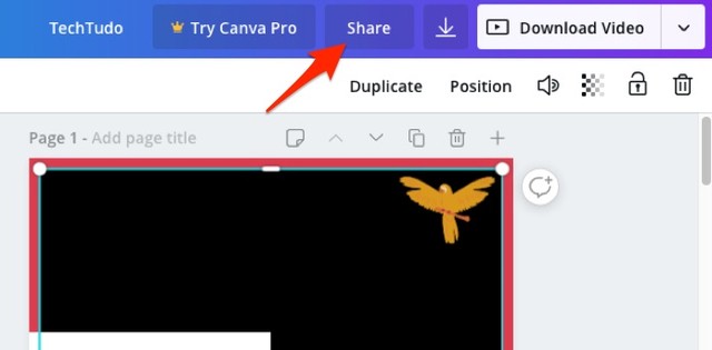 Como editar vídeos no Canva
