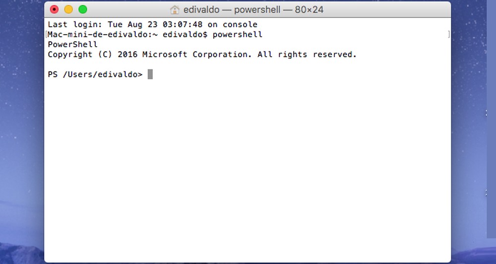 Como baixar e instalar PowerShell no Windows, Mac OS X e Linux
