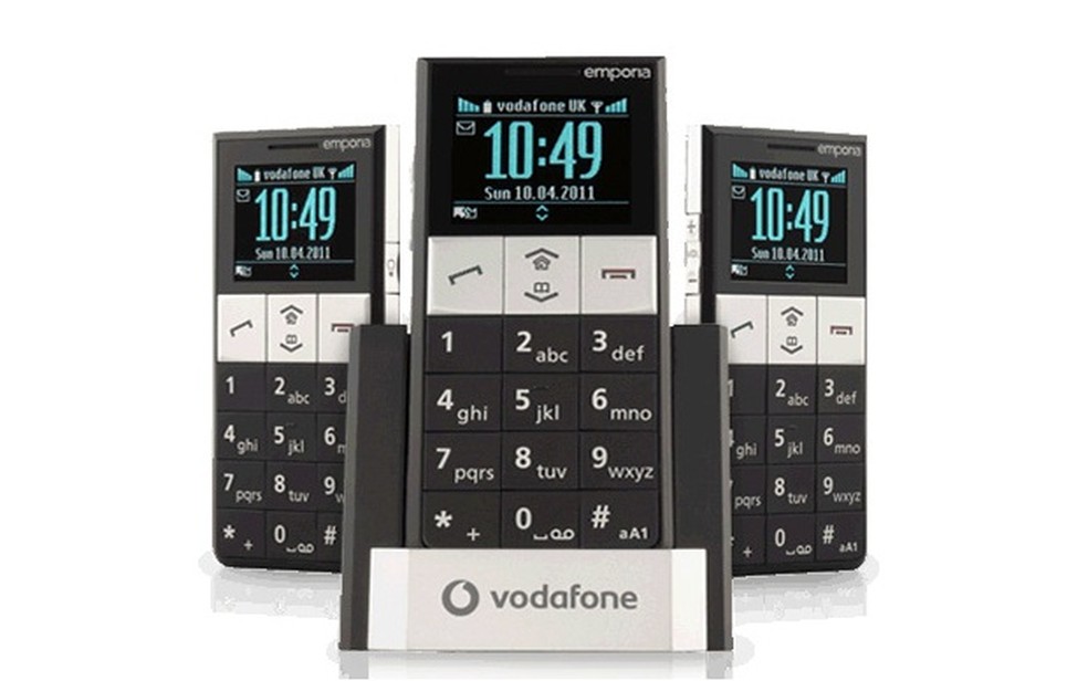 Vodafone RL1, um celular feito só para ligações que conta com bateria ...