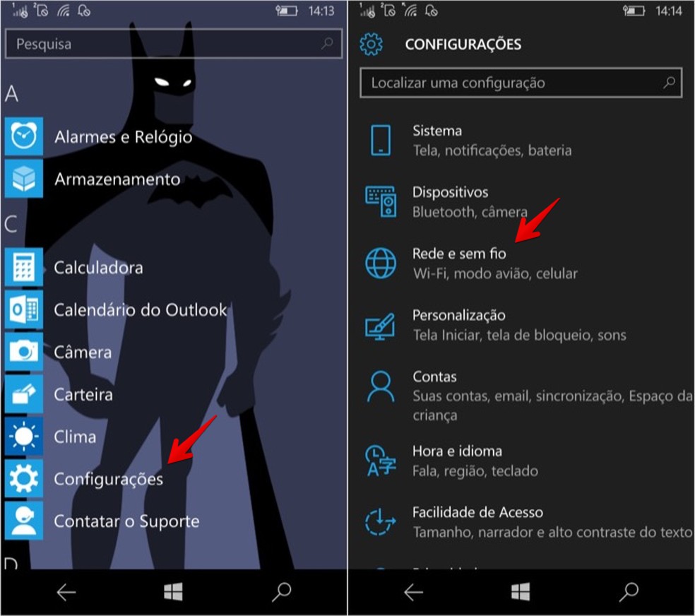 Windows 10 Mobile: como ativar a conexão de dados do celular