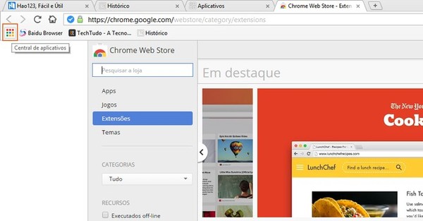 Como usar o navegador Baidu Browser