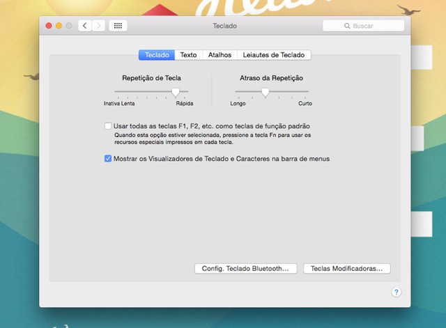 Como ativar o teclado virtual no Mac OS