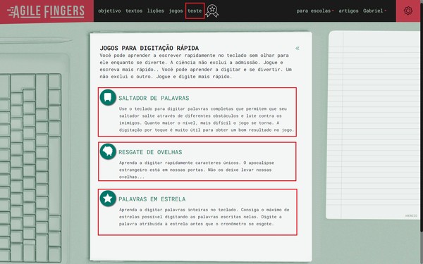 Agile Fingers: como usar site para aprender a digitar mais rápido no PC