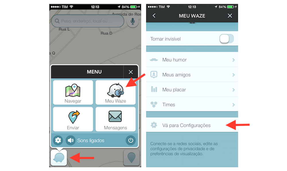 Confira como mudar o esquema de cores do mapa do Waze