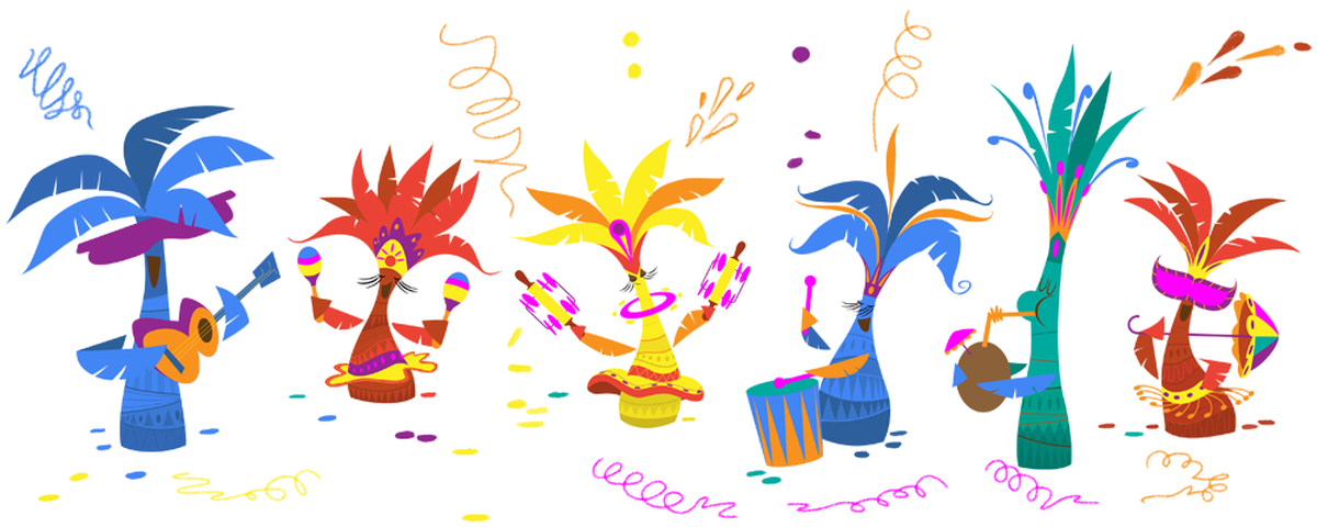 Carnaval 2018: Google celebra a festa com Doodle no Brasil
