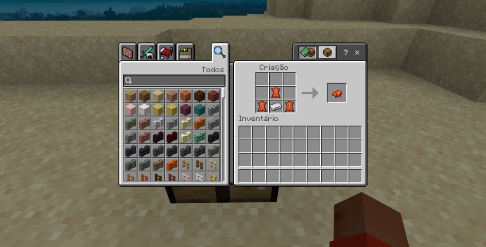Como fazer sela no Minecraft
