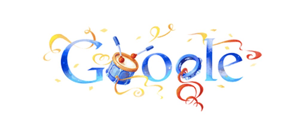 Carnaval também ganha Doodle do Google