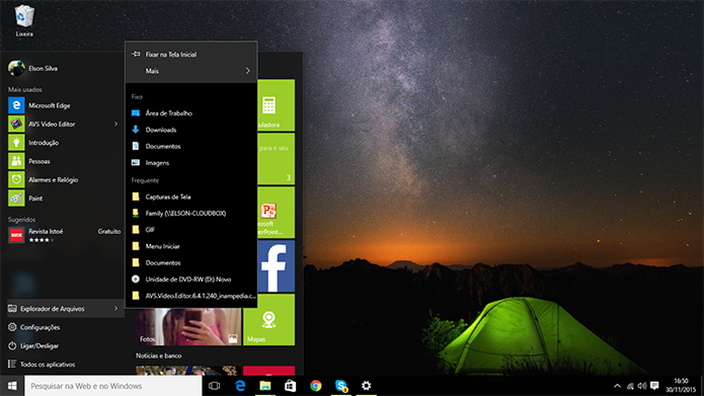Windows 10: Dez dicas para o Menu Iniciar