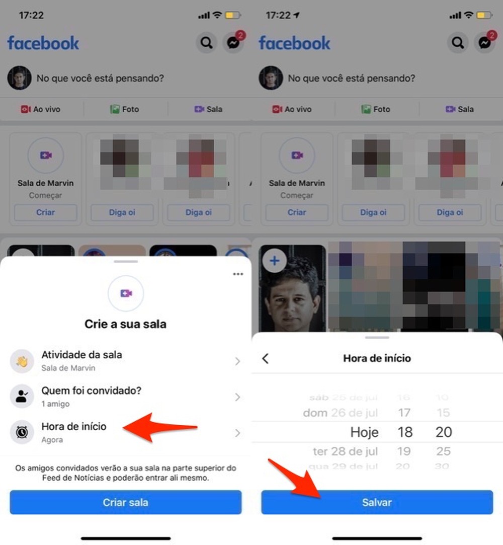 Como fazer live no Facebook com duas pessoas pelo Messenger Rooms