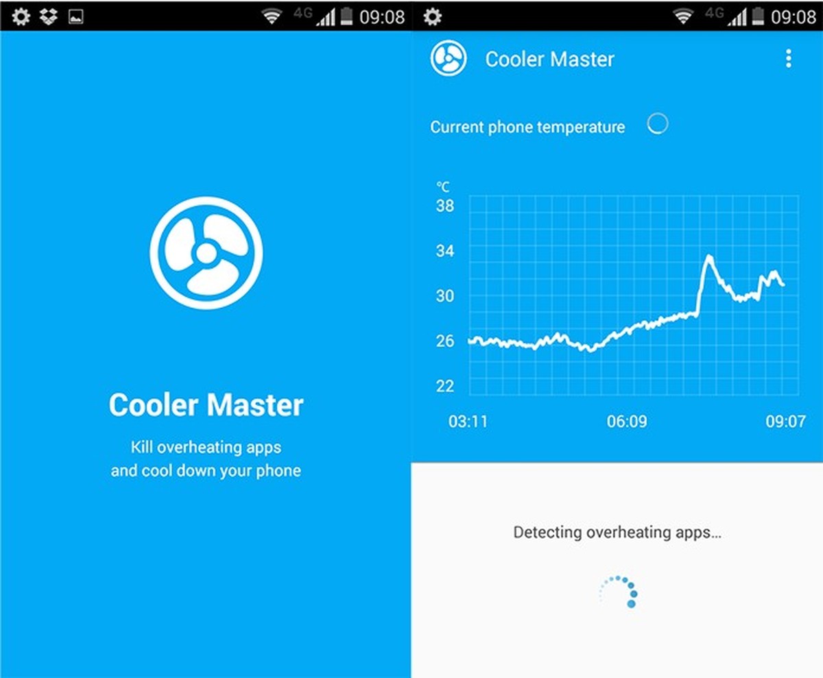 Cooler Master: saiba a temperatura interna e quais apps esquentam o smart