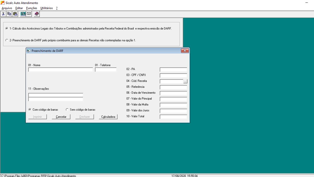 Sicalc: como funciona o programa da Receita Federal para cálculo do Darf