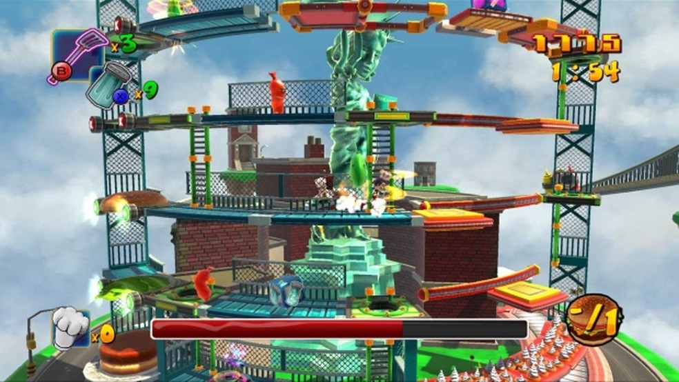 Review Burger Time: World Tour