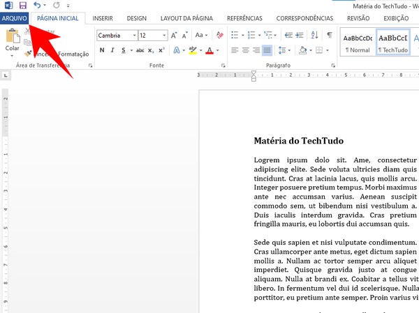 Como imprimir no Word