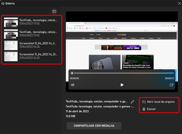Como gravar tela do PC no Windows 11