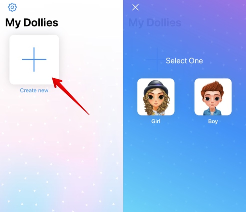 Como usar o app iDolly para fazer seu boneco no estilo do Dollify