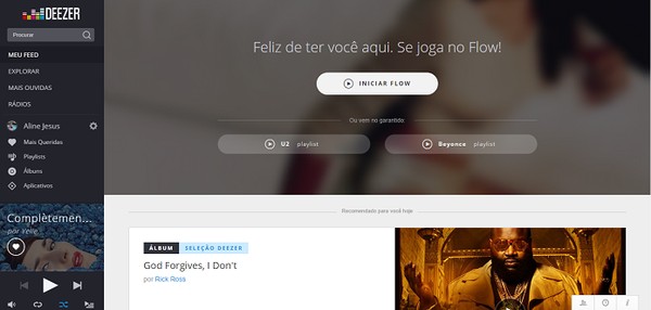 Deezer ganha novo visual com ‘foco no flow’