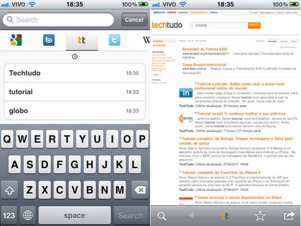Faça uma busca em diversos locais com o Search Ninja