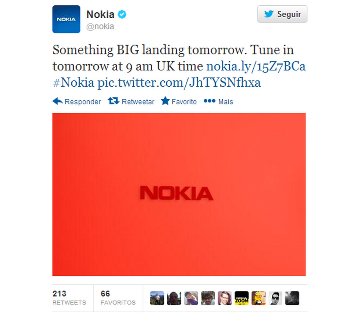 Nokia promete 'algo grande' para esta terça; tablet é a principal aposta