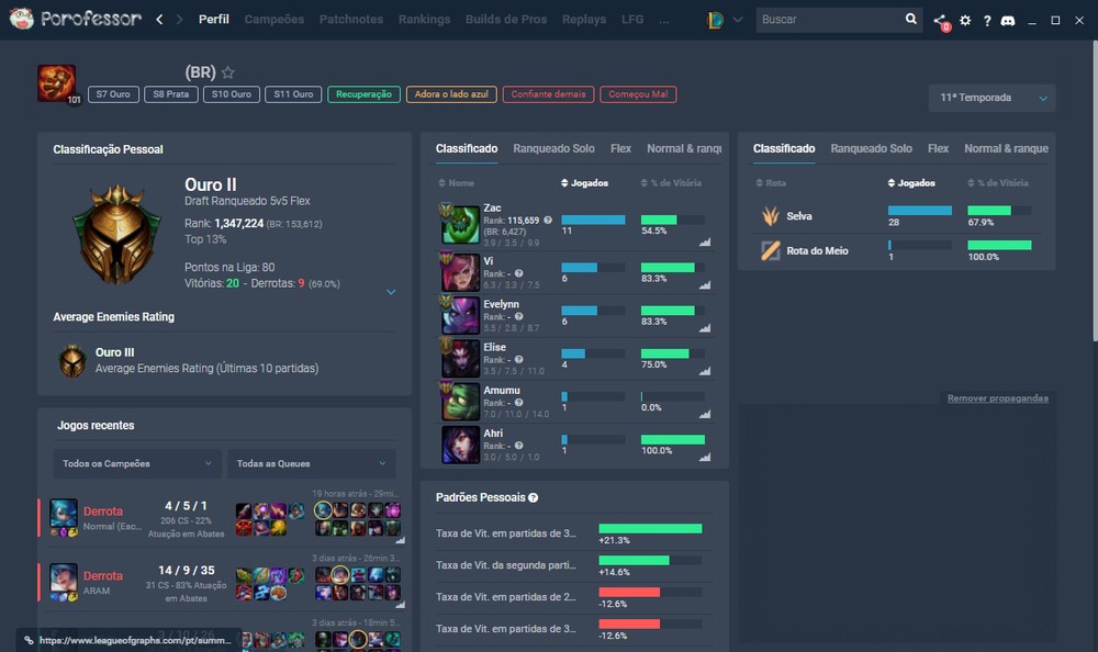 Porofessor no LOL: como utilizar o app de estatísticas nas partidas