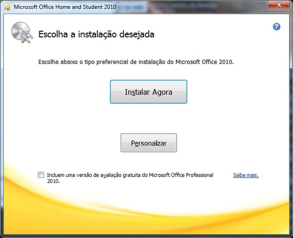 Como instalar o MS Office em um netbook