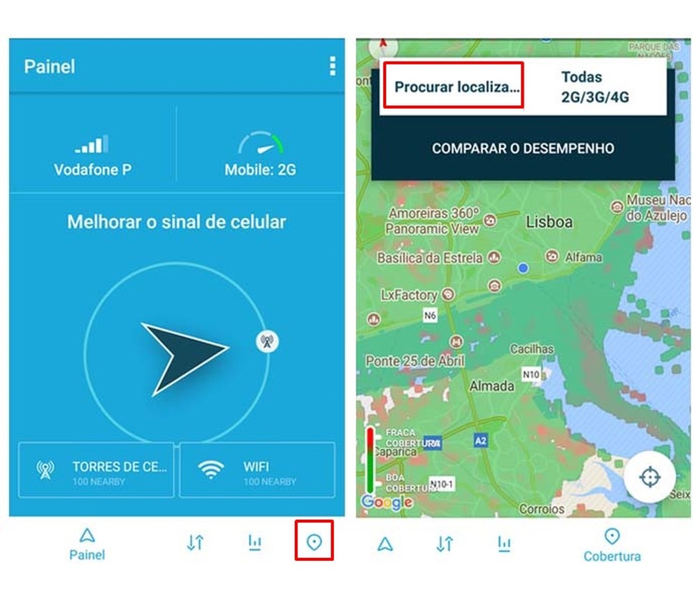 Qual é a melhor operadora de telefonia na região? App mostra no mapa
