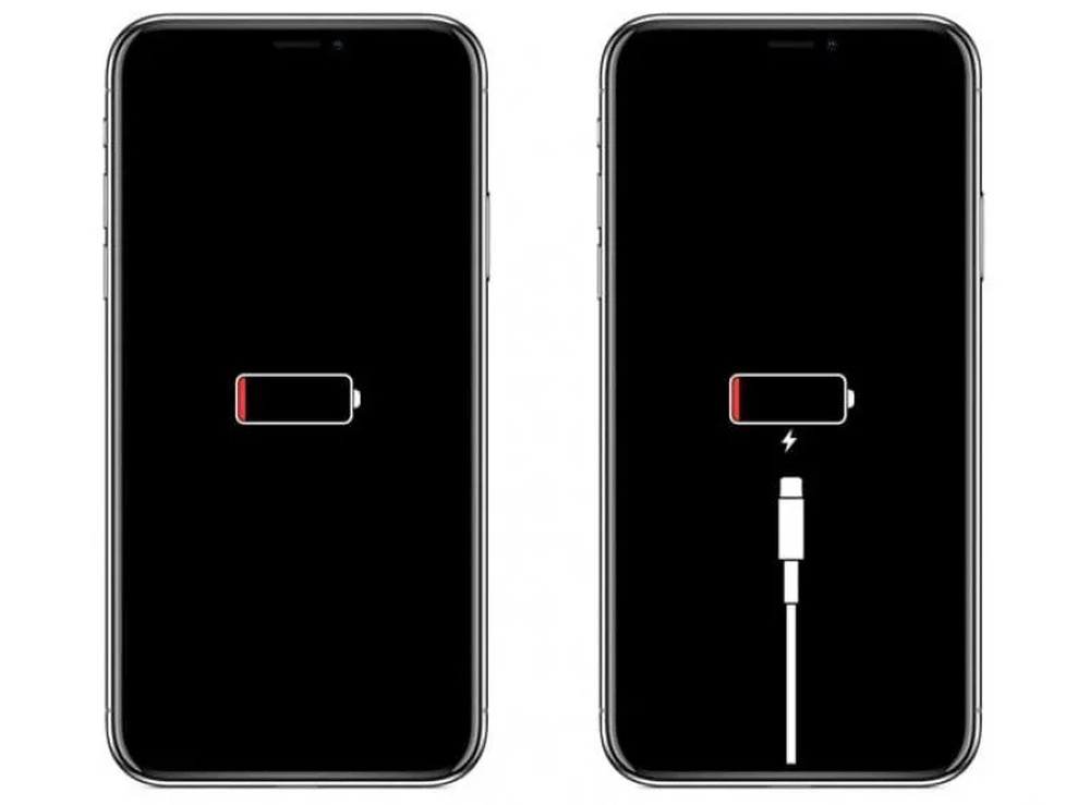 Como saber se o iPhone está carregando desligado?