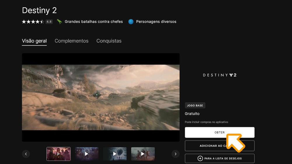 Destiny 2: como baixar o FPS da Bungie e suas DLCs de graça via Epic Games