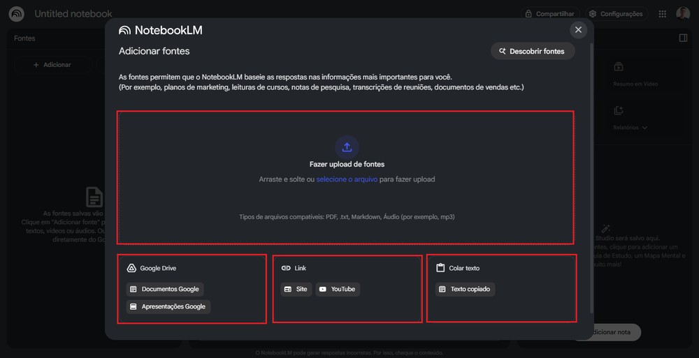 NotebookLM agora consegue fazer resumos de vídeos; veja como usar