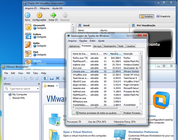 VMWare ou VirtualBox: qual o melhor programa para criar máquina virtual?