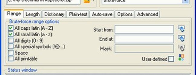 Advanced ZIP Password Recovery | Software | TechTudo