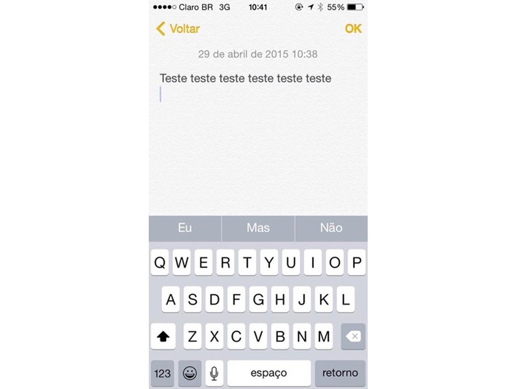 Como ultrapassar o limite de caracteres no Snapchat para iPhone