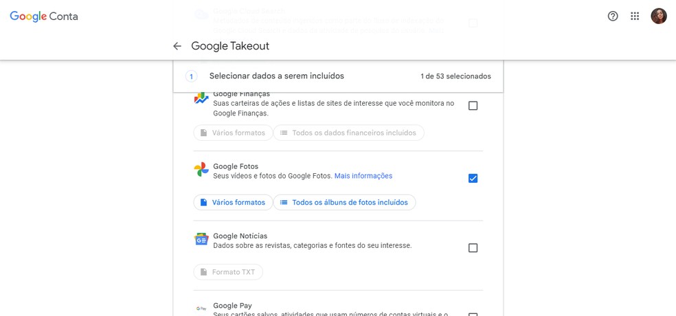 Google Takeout: saiba recuperar fotos e arquivos com o recurso