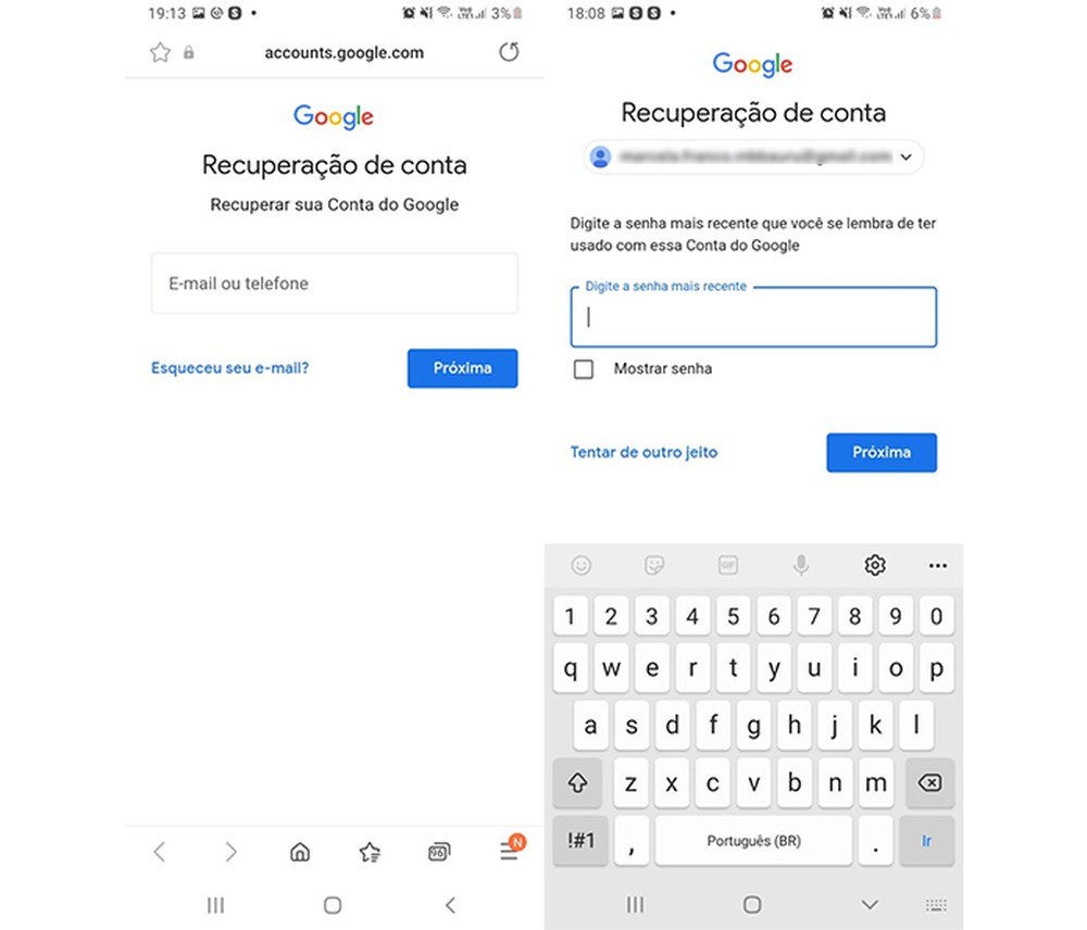 Como recuperar conta do Google (até se esqueceu a senha ou o e-mail)