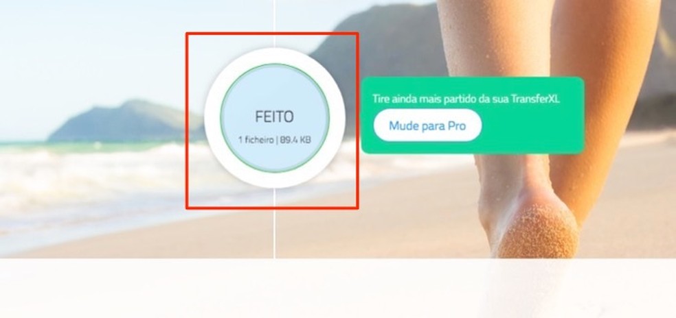 Como compartilhar arquivos grandes com o TransferXL