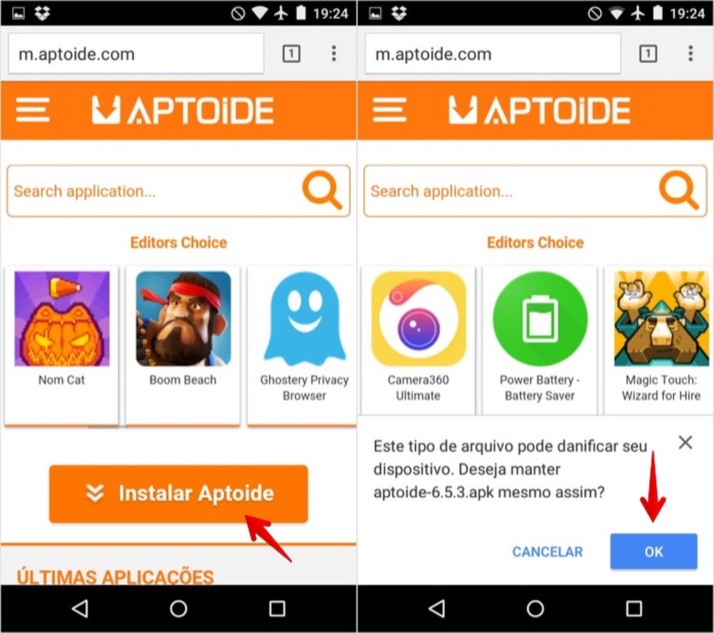 Como instalar e desinstalar o Aptoide no celular ou tablet?
