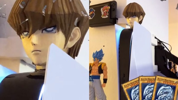 PlayStation 5 (PS5) do Seto Kaiba? Fãs transformam meme em realidade