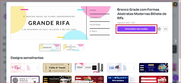 Como fazer rifa online? Aprenda a criar modelos digitais com o Canva
