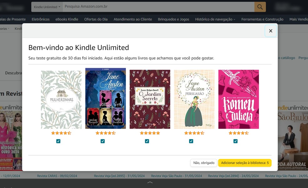 Como assinar o Kindle Unlimited? Veja passo a passo