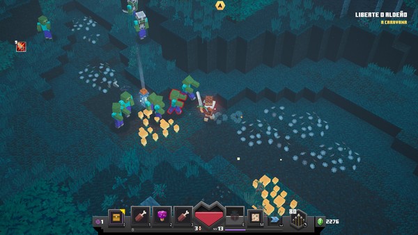 Minecraft Dungeons: testamos a versão beta do lançamento da Mojang