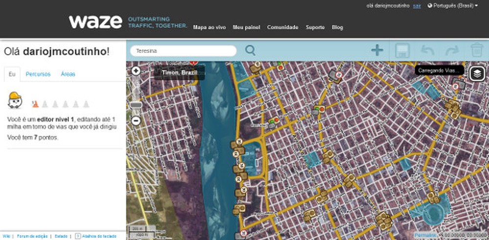 Como adicionar pontos de referência em mapas do Waze