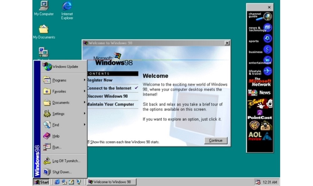 Windows 98 faz 20 anos; relembre curiosidades sobre o sistema