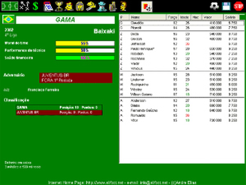 Clássico Elifoot completa 25 anos; conheça a história do jogo