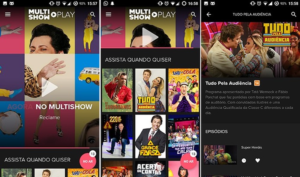 Como usar o Globosat Play para assistir TV ao vivo e rever programas