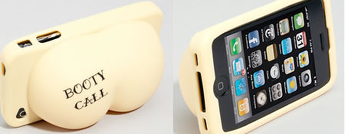 Case transforma iPhone em uma bunda