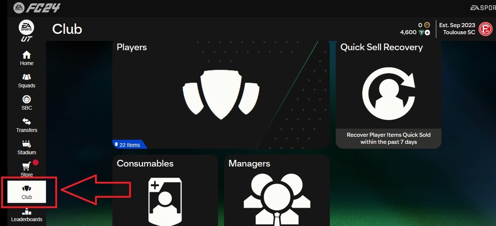 Como usar o Web App do EA Sports FC 24 para acessar o Ultimate Team