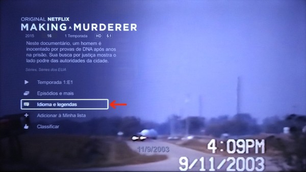 Netflix: como mudar legenda e áudio para português pela smart TV