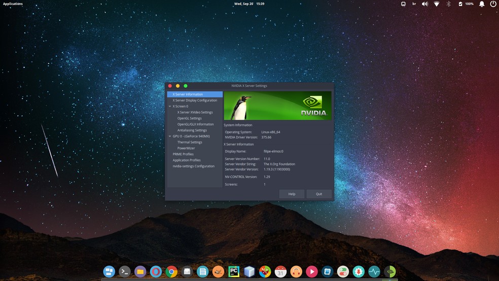 Como forçar o Linux a usar uma GPU Intel em notebooks com placa da Nvidia