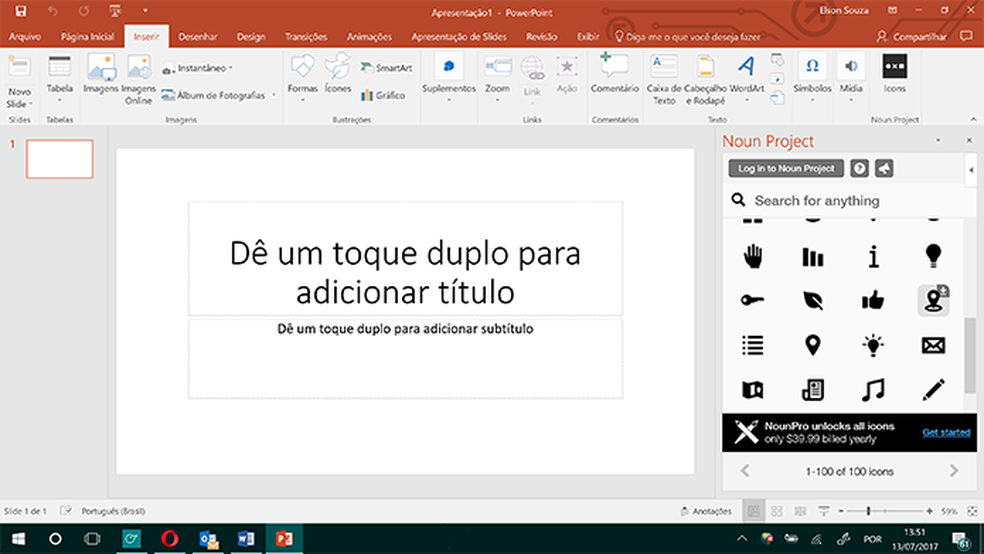 Noun Project adiciona centenas de ícones ao Office; veja como