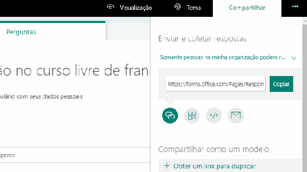 Como usar o Microsoft Forms para criar um formulário online